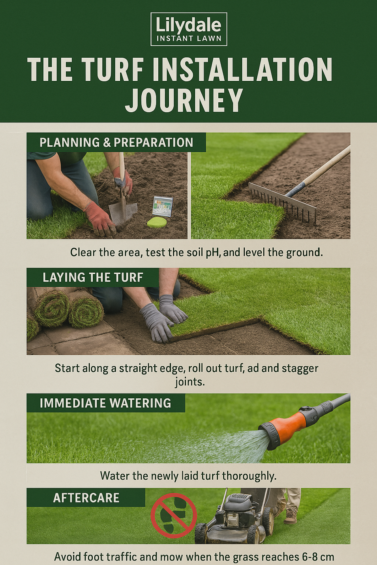 How to Lay Turf Properly | The Turf Installation Guide